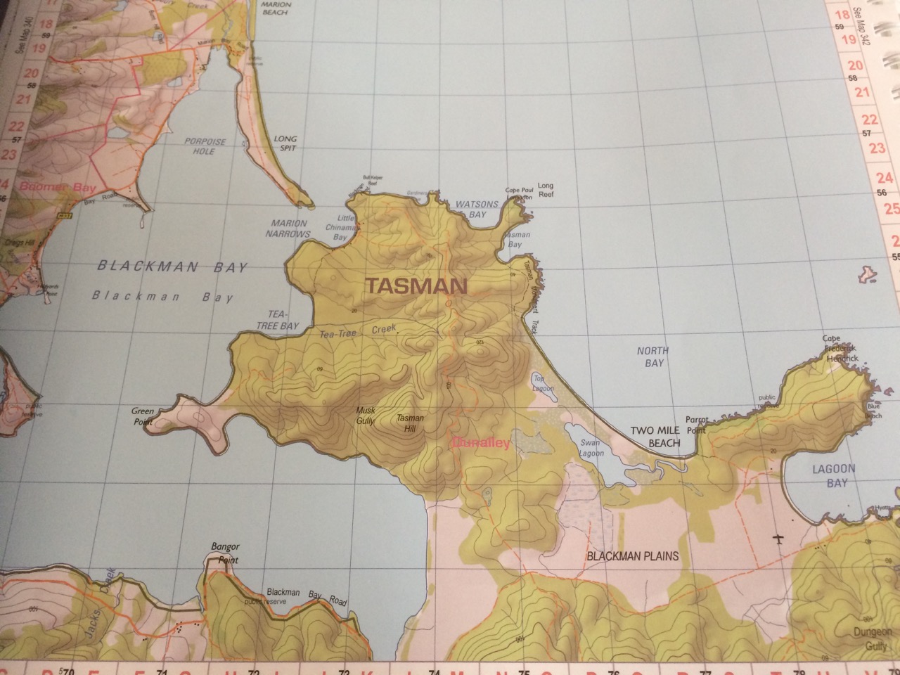 Forestier Peninsula: Lagoon Bay and Two Mile Beach, Bangor – Tasmanian ...